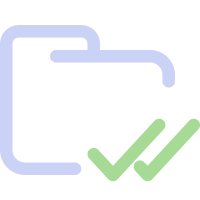 Folder Audit SVG icon