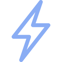 Stackblitz icon as SVG, PNG, JSX, and Base64