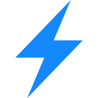 Stackblitz icon as SVG, PNG, JSX, and Base64