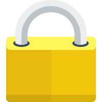 Lock icon as SVG, PNG, JSX, and Base64