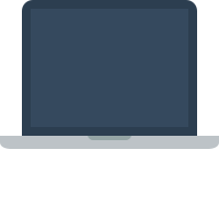 Macbook icon as SVG, PNG, JSX, and Base64
