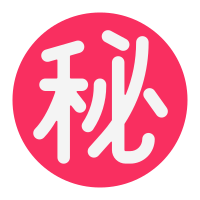 Japanese Secret Button icon as SVG, PNG, JSX, and Base64