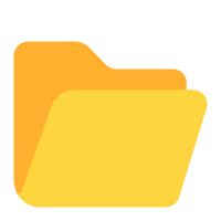 Open File Folder icon as SVG, PNG, JSX, and Base64