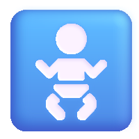 Baby Symbol SVG icon
