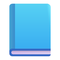 Blue Book icon as SVG, PNG, JSX, and Base64