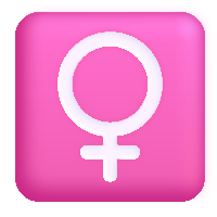 Female Sign icon as SVG, PNG, JSX, and Base64