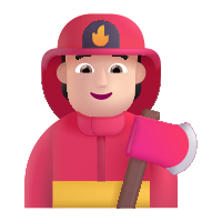 Firefighter Light SVG icon