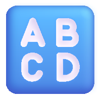 Input Latin Uppercase icon as SVG, PNG, JSX, and Base64