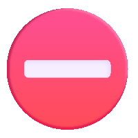 No Entry SVG icon