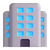 Office Building icon as SVG, PNG, JSX, and Base64