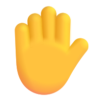 Raised Hand SVG icon