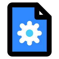 File Settings icon as SVG, PNG, JSX, and Base64