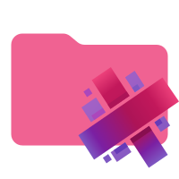 Folder Aurelia icon as SVG, PNG, JSX, and Base64