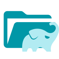 Folder Gradle Open icon as SVG, PNG, JSX, and Base64