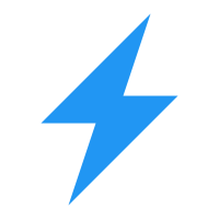 Stackblitz icon as SVG, PNG, JSX, and Base64