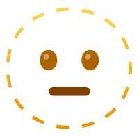 Dotted Line Face icon as SVG, PNG, JSX, and Base64