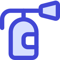 Fire Extinguisher Sign SVG Icon - Free Download