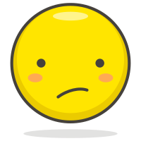 Confused Face SVG icon