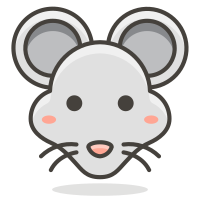 Mouse Face icon as SVG, PNG, JSX, and Base64