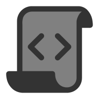 File Type Script icon as SVG, PNG, JSX, and Base64