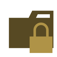 Folder Type Certificate icon as SVG, PNG, JSX, and Base64