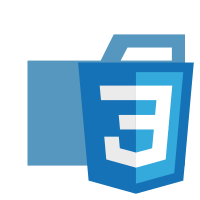 Folder Type Css icon as SVG, PNG, JSX, and Base64