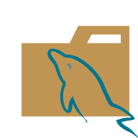 Folder Type Light Mysql icon as SVG, PNG, JSX, and Base64