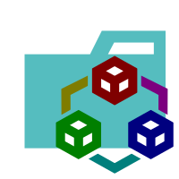 Folder Type Module icon as SVG, PNG, JSX, and Base64