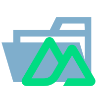 Folder Type Nuxt Opened icon as SVG, PNG, JSX, and Base64