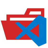 Folder Type Vscode Test2 Opened icon as SVG, PNG, JSX, and Base64