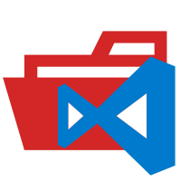 Folder Type Vscode Test3 Opened icon as SVG, PNG, JSX, and Base64